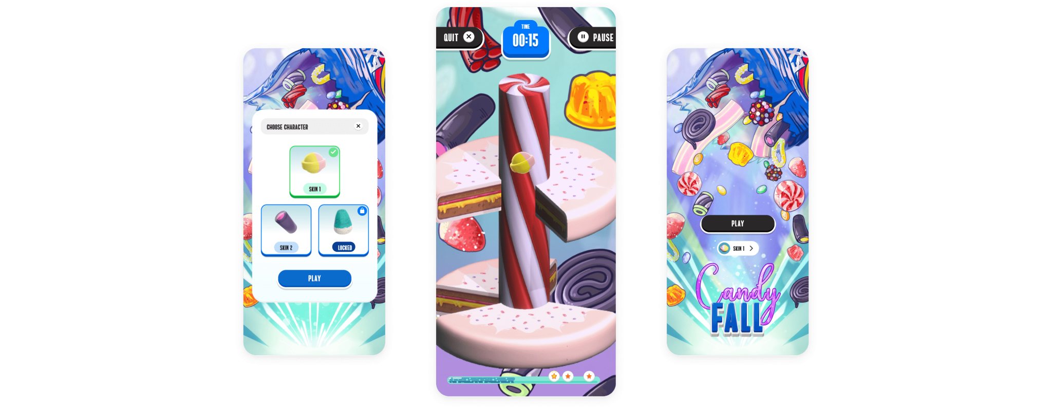 Candy Fall | Lasting Dynamics