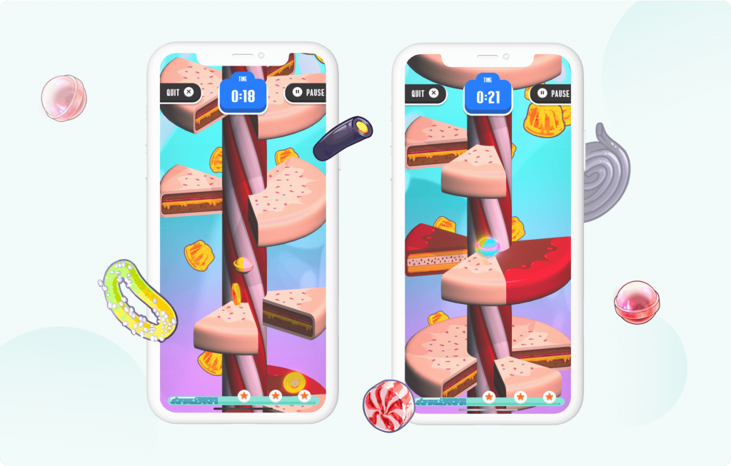 Candy Fall | Lasting Dynamics