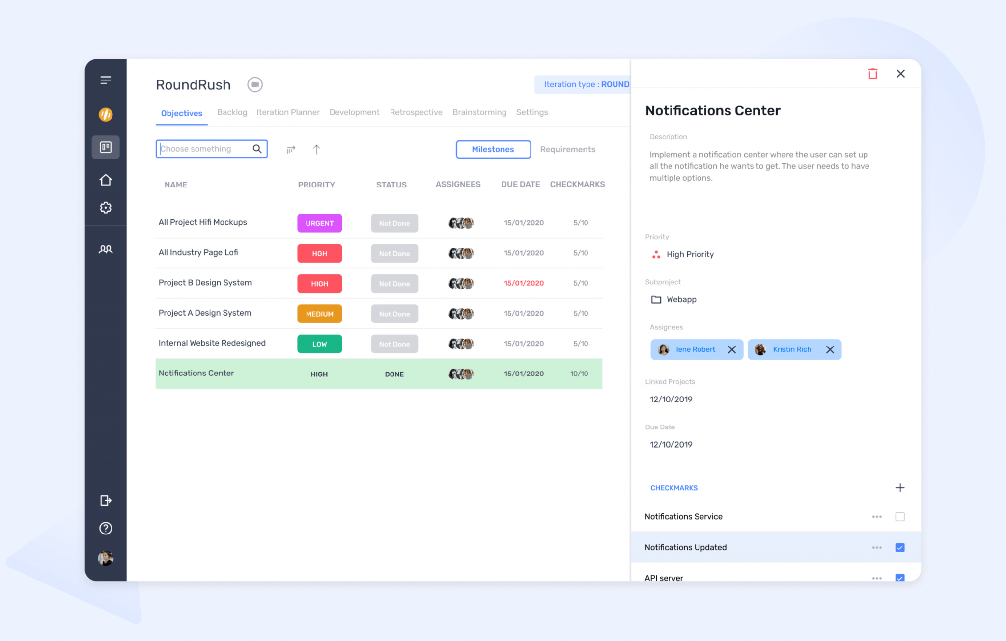 Roundrush | Lasting Dynamics