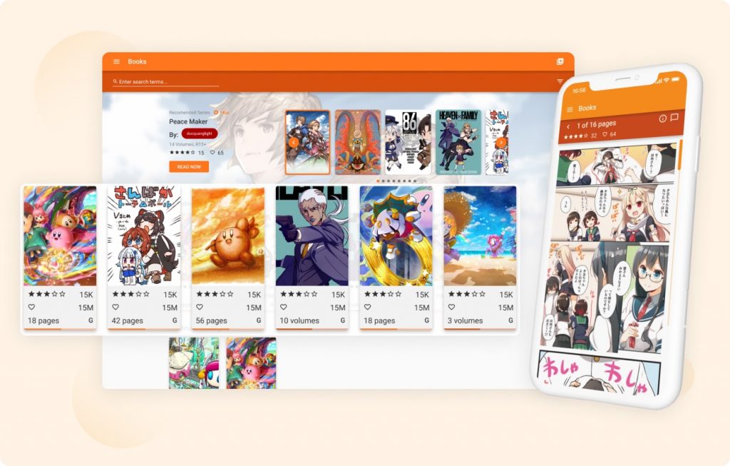 Manga Platform | Lasting Dynamics